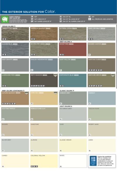 Vinyl Siding Colors & Styles | Mastic’s Beautiful Vinyl Siding Hartford CT